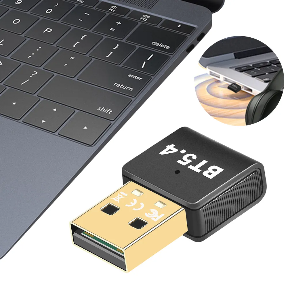 DHgate.com:2024Upgraded USB Bluetooth 5.4 Adapter, Wireless BT ...