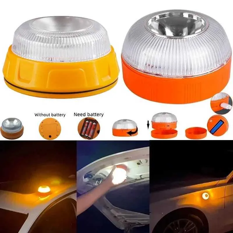DHgate.com:Magnetic Rechargeable LED Car Emergency Light with Strobe ...