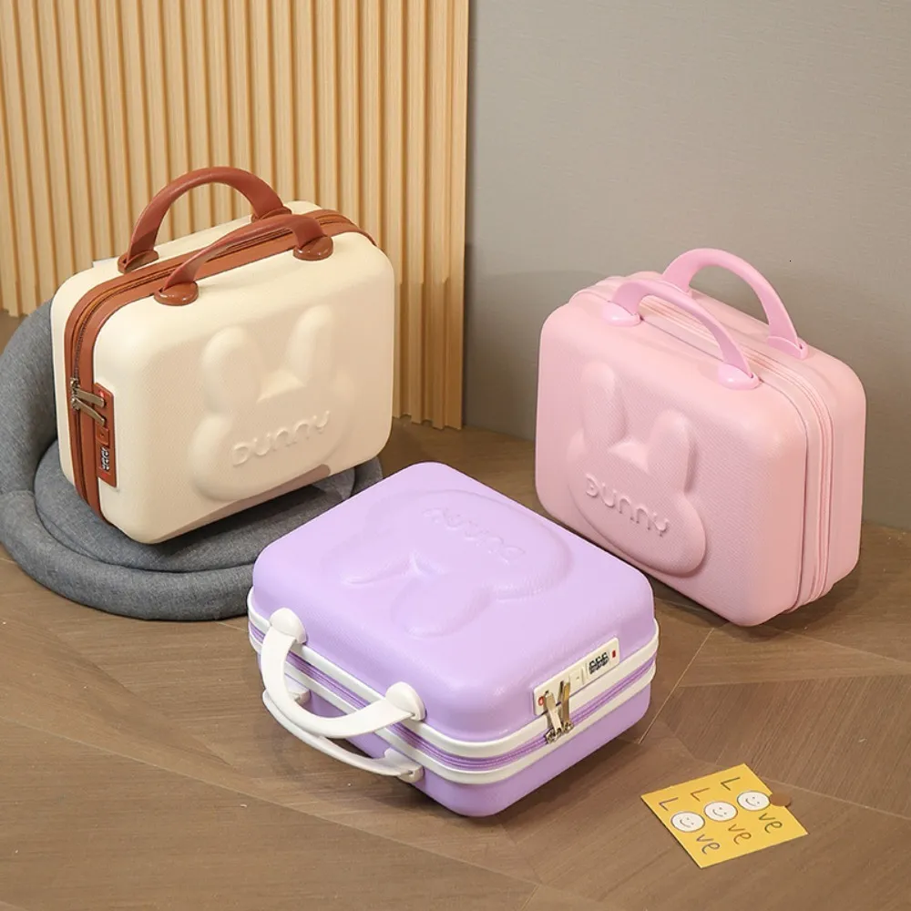 Japanese Style 14 Cartoon Small Suitcase For Toiletries With Hand Carry ...