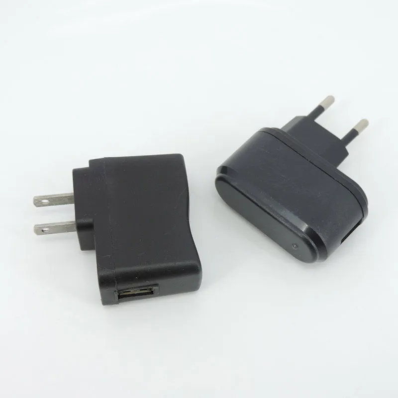 USB Charger 5V 1A US/EU Wall Plug Power Adapter For Phone, LED Strip ...