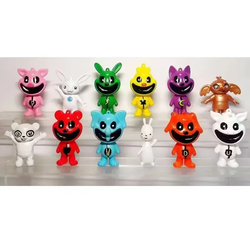 6 15cm Smiling Critters Figure Smiling Critters Cat Nap Dog Day Catnap ...