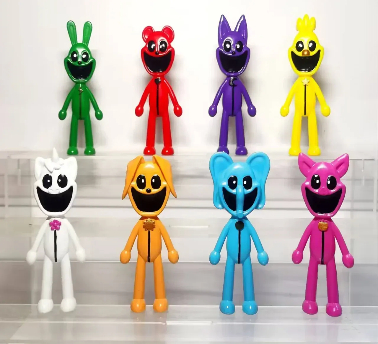 6 15cm Smiling Critters Figure Smiling Critters Cat Nap Dog Day Catnap ...