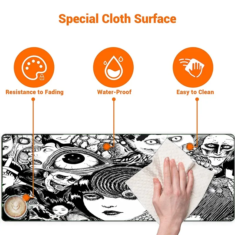 XXL Junji Ito and Tomie Kawakami Anime mouse and mouse pad - Gamer ...