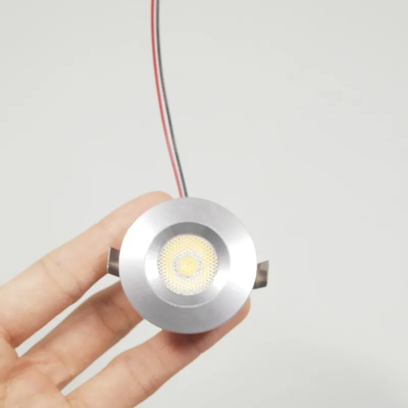 3W Dimmable Mini LED Recessed Downlights, 12V Round Bright Ceiling ...