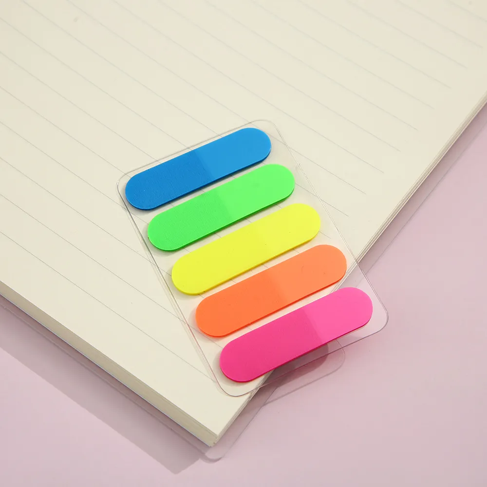 7 Packs Colorful Sticky Notes Memo Pad Self-Adhesive Label Index Tabs ...