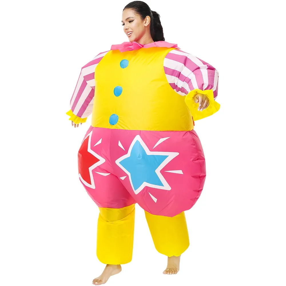 DHgate.com:Hilarious Inflatable Clown Costume for Adults: Colorful ...