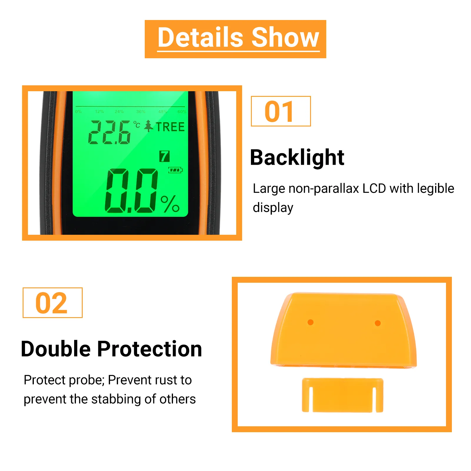 DHgate.com:Digital Wood Moisture Meter - Accurate Timber Damp Detector ...