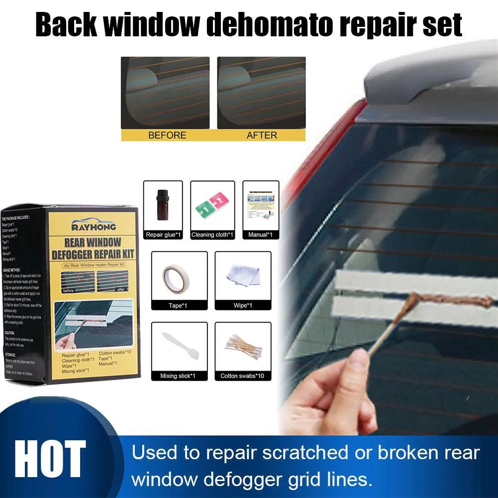Rear Window Defogger Repair Kit Wire Diy Quick Maintenance Repair ...