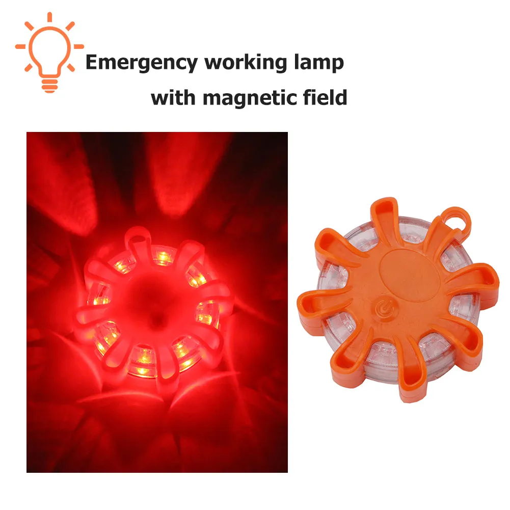 DHgate.com:8-LED Magnetic Flashlight: Emergency Warning Light for Car ...