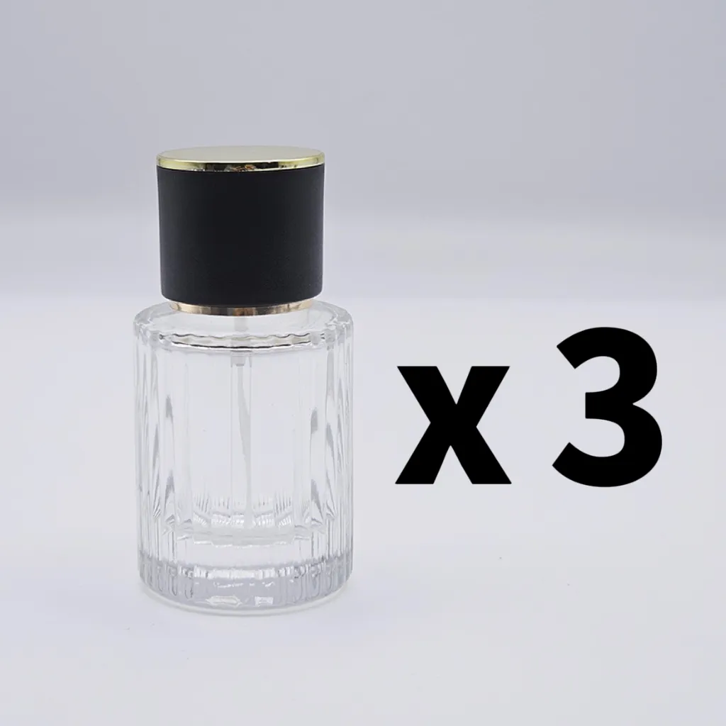 3PK 30ml Gradient Glass Travel Perfume Spray Atomizer Bottle, Colorful ...