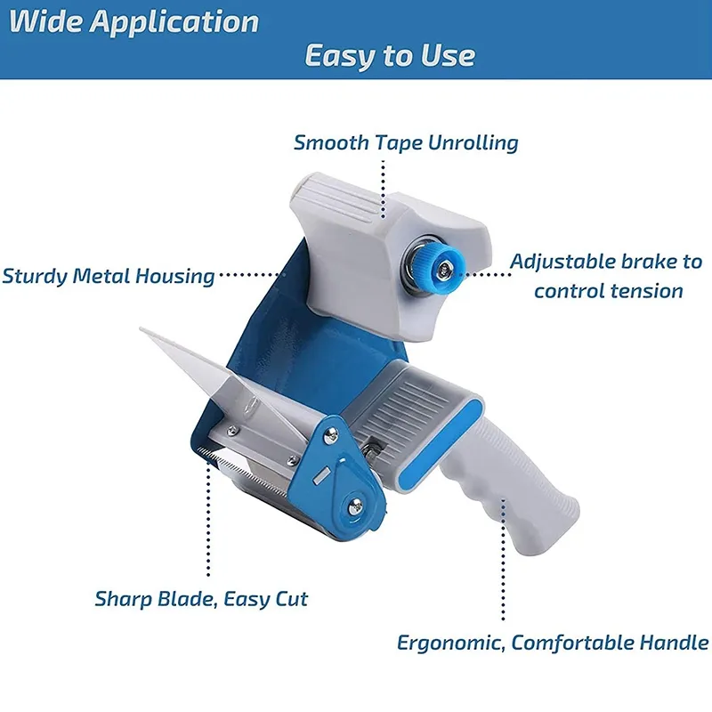 DHgate.com:Blue Industrial Side-Loading Tape Dispenser, 2 Inches ...