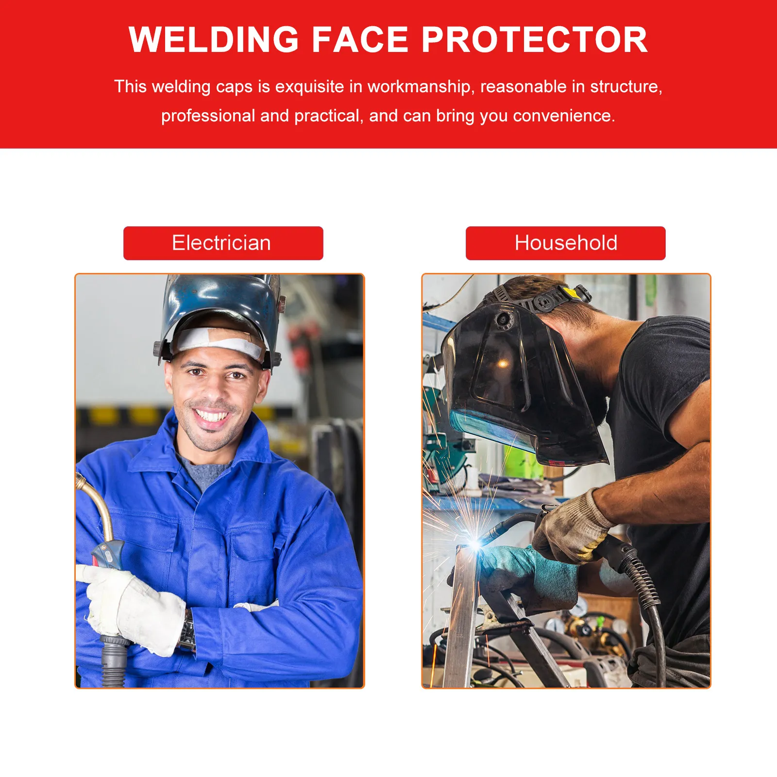 Welding Helmet with Auto Darkening Filter, Adjustable Headband, and ...