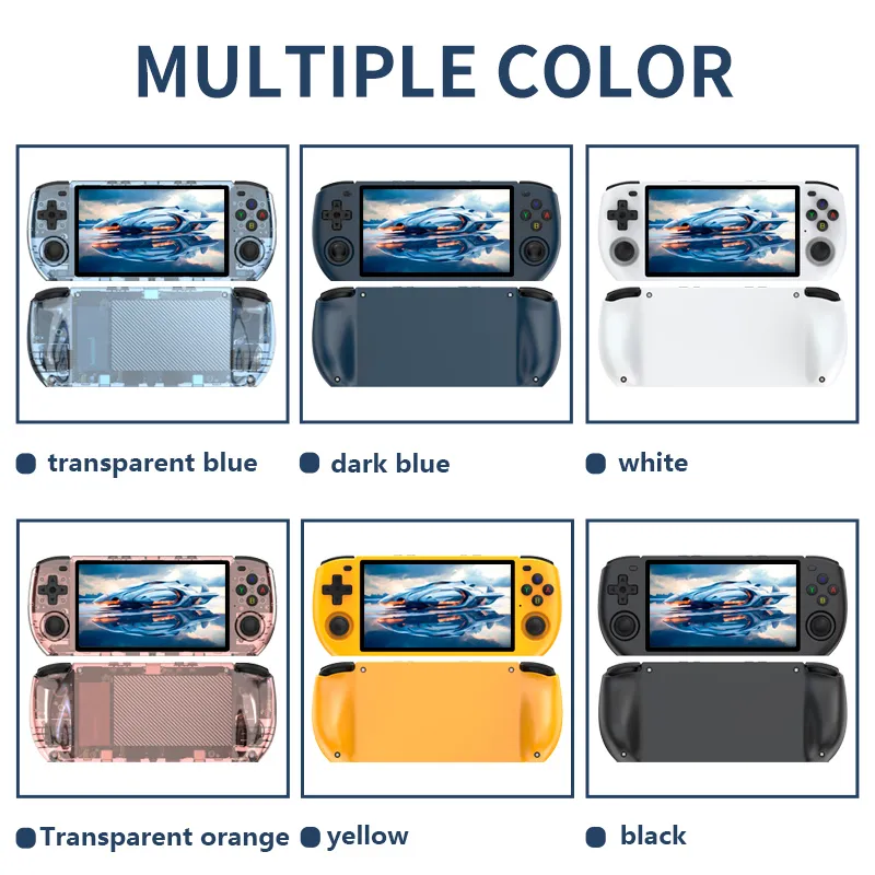 POWKIDDY RGB10 MAX3 Retro Game Handheld Console 5.0 Inch 1280x720 IPS ...