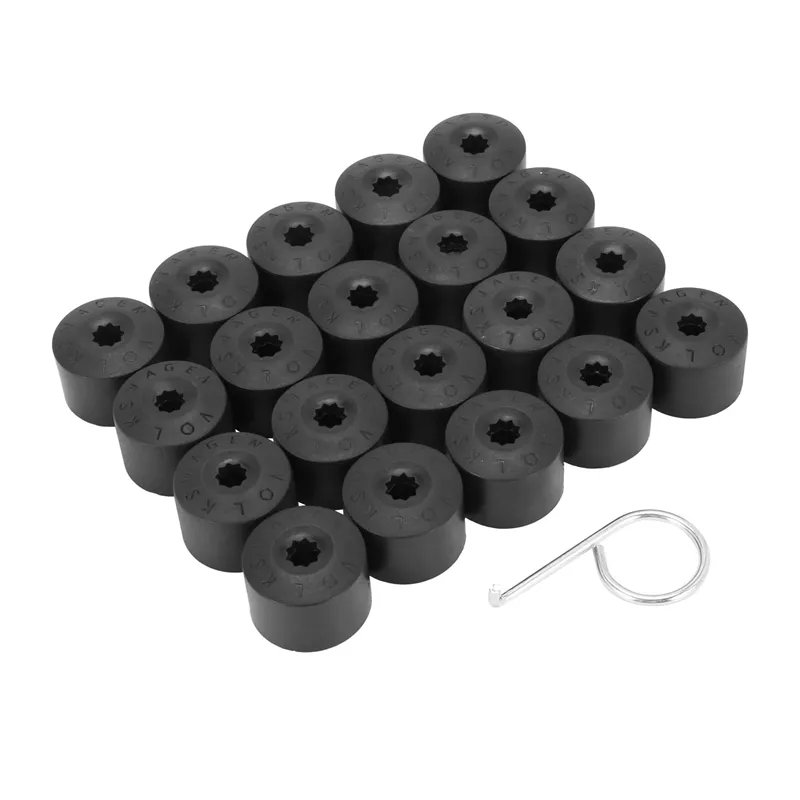 Wheel Nut Bolt Cover Cap Set - 17mm Protective Caps, Lug Nut Covers for ...