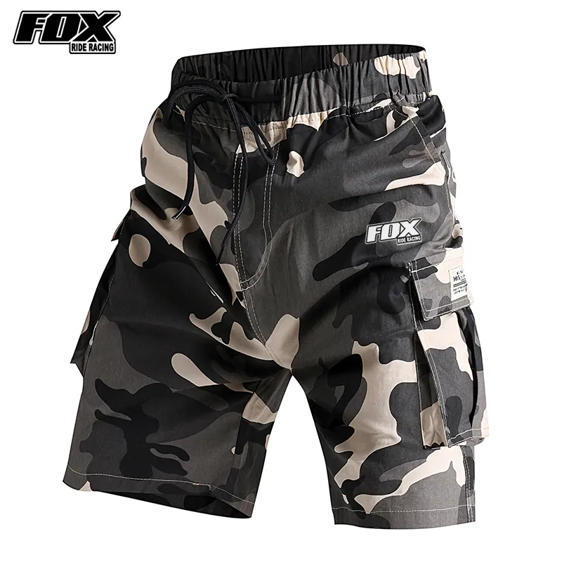 Men's MTB Cycling Shorts, Breathable Mountain Bike Bottoms for Downhill ...