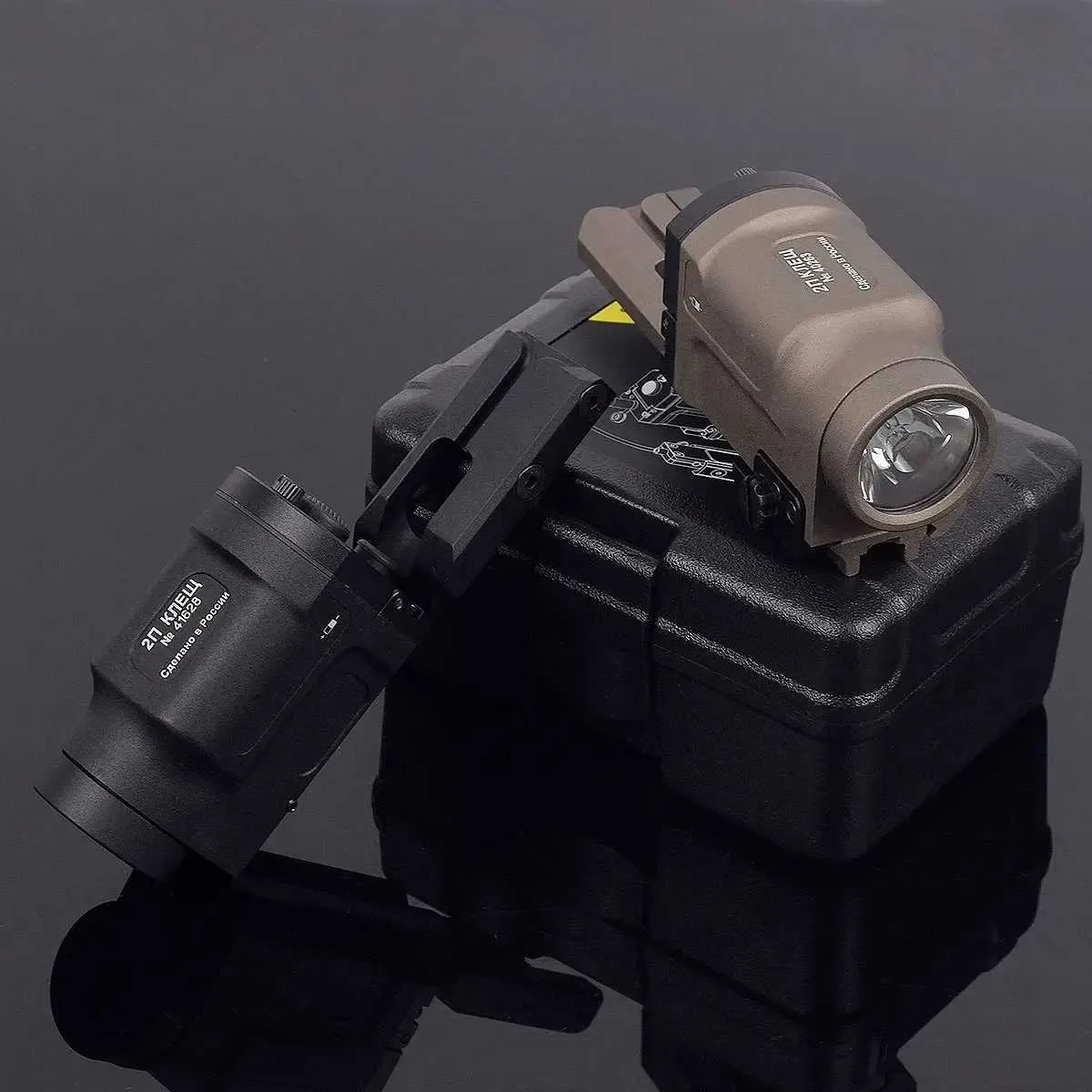 Kinetic Flashlight Tactical Firearm Light With Rote Switch, Durable ...