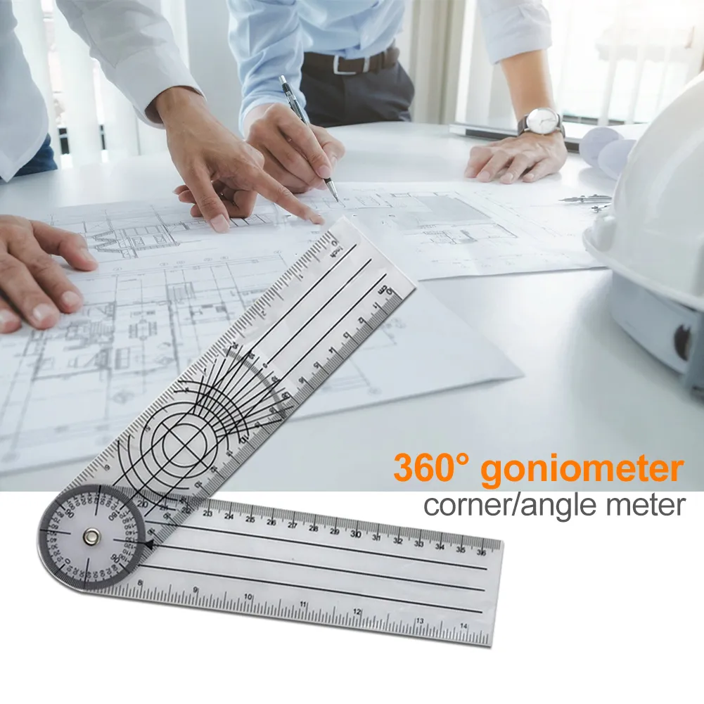 Wholesale 360 Degree Goniometer Professional Angle Ruler Wear Resistant ...