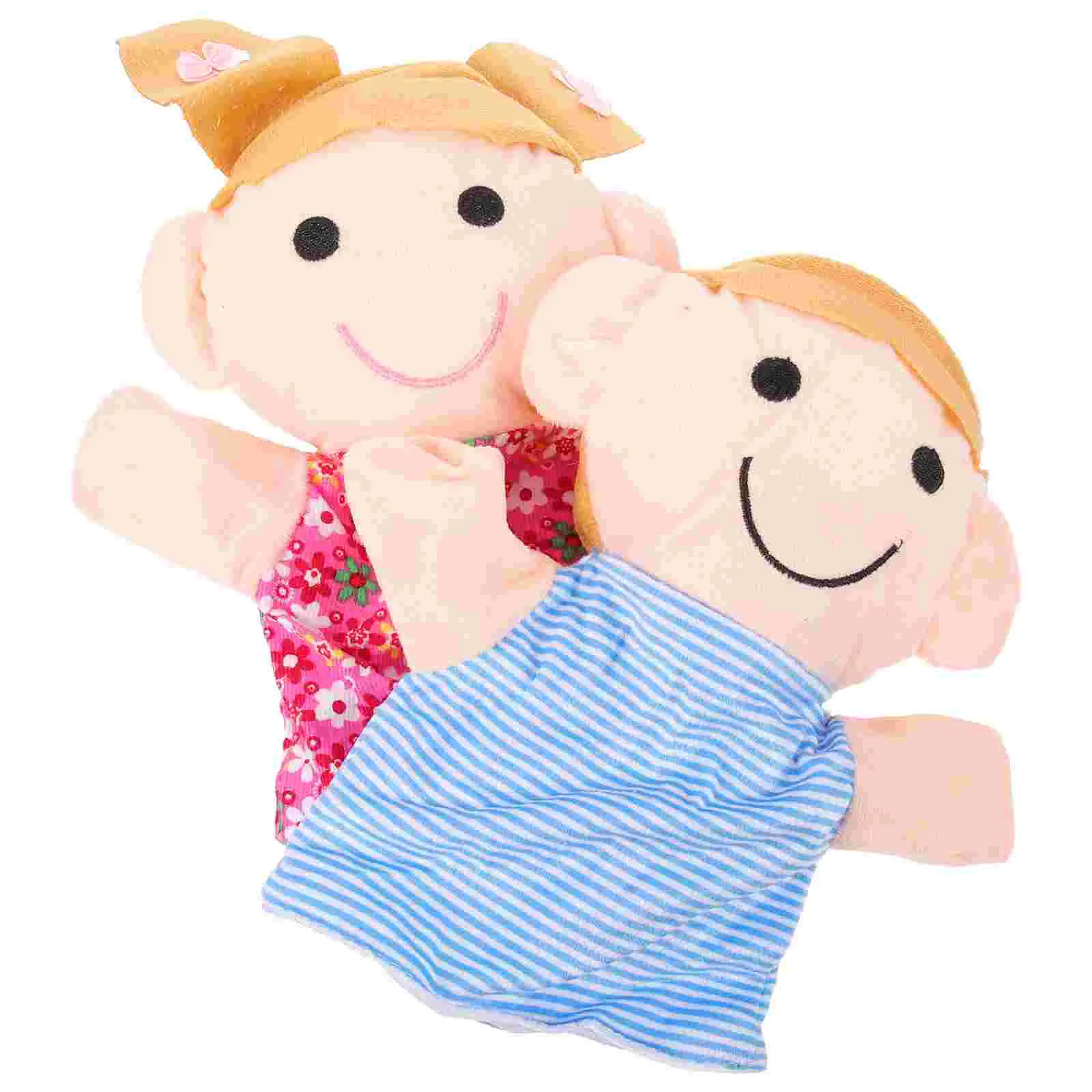 Set Of 2 Swollen Hands And Fingers Plush Puppets For Math Games And ...