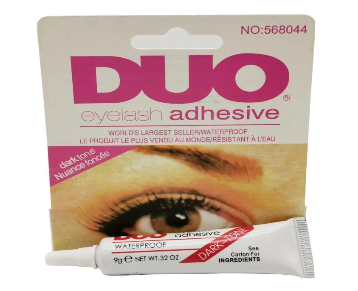 DUO Eyelash Glue - Black & White, Strong Hold, Waterproof False Lash ...