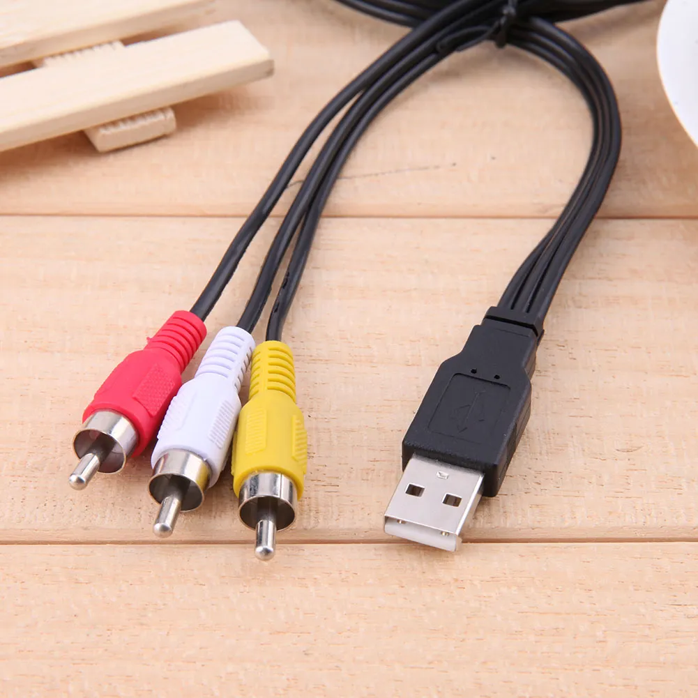 DHgate.com:5ft RCA to USB Audio Video AV Cable Cord Adapter - 3 RCA ...
