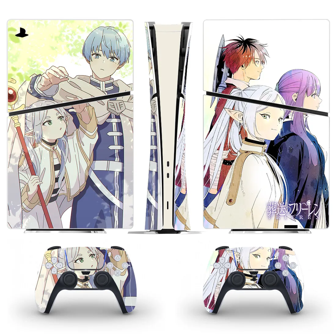 Video Game Console Skins Playful Character Design Decal Set For Slim ...