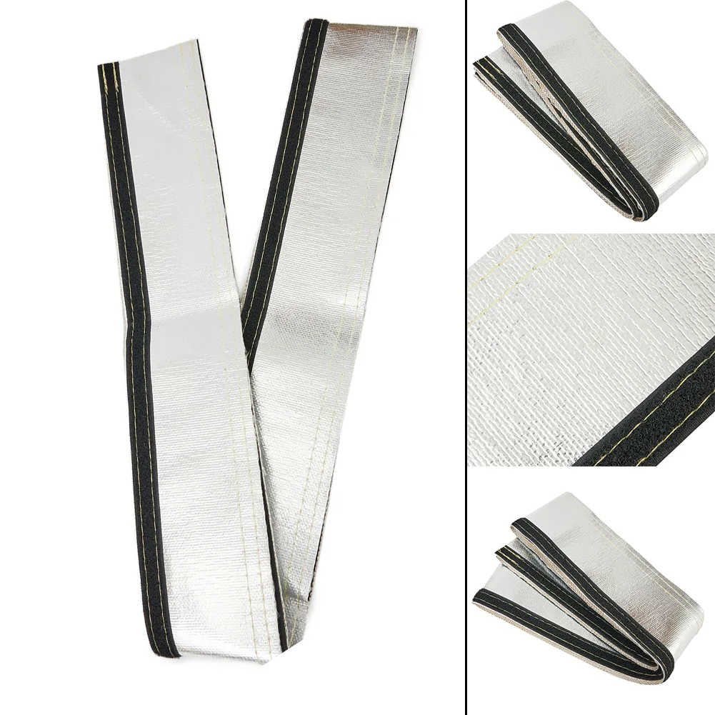 Intake Tubes Heat Shield Sleeve, Heat Resistant, Hook & Loop Designed ...