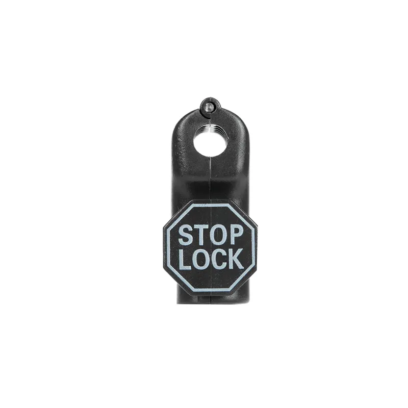 6mm Plastic Peg Locks for Pegboard Hooks Red and Black Anti-Theft ...