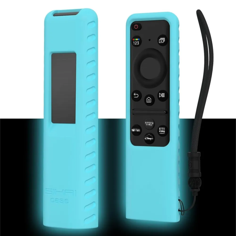Samsung TV Remote Silicone Cover with Lanyard, Shockproof Anti-Lost ...