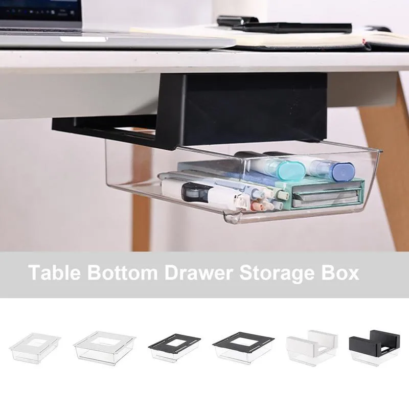 DHgate.com:Under Desk Storage Drawer, Hidden Mountable Slide Out Desk ...
