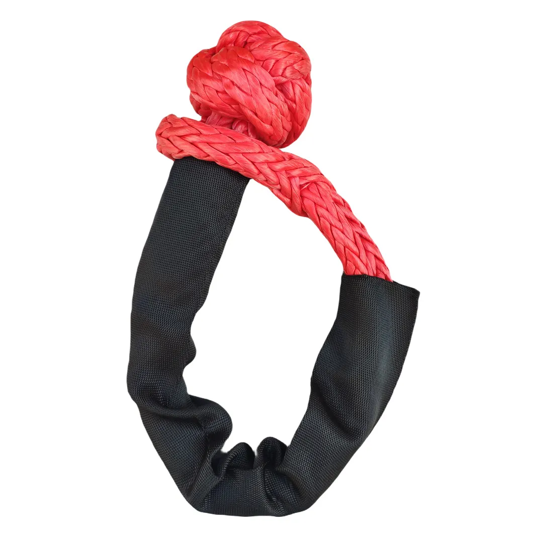77000lbs/35 Ton Soft Shackle Synthetic Rope Heavy Duty Offroad 4x4 Tow ...