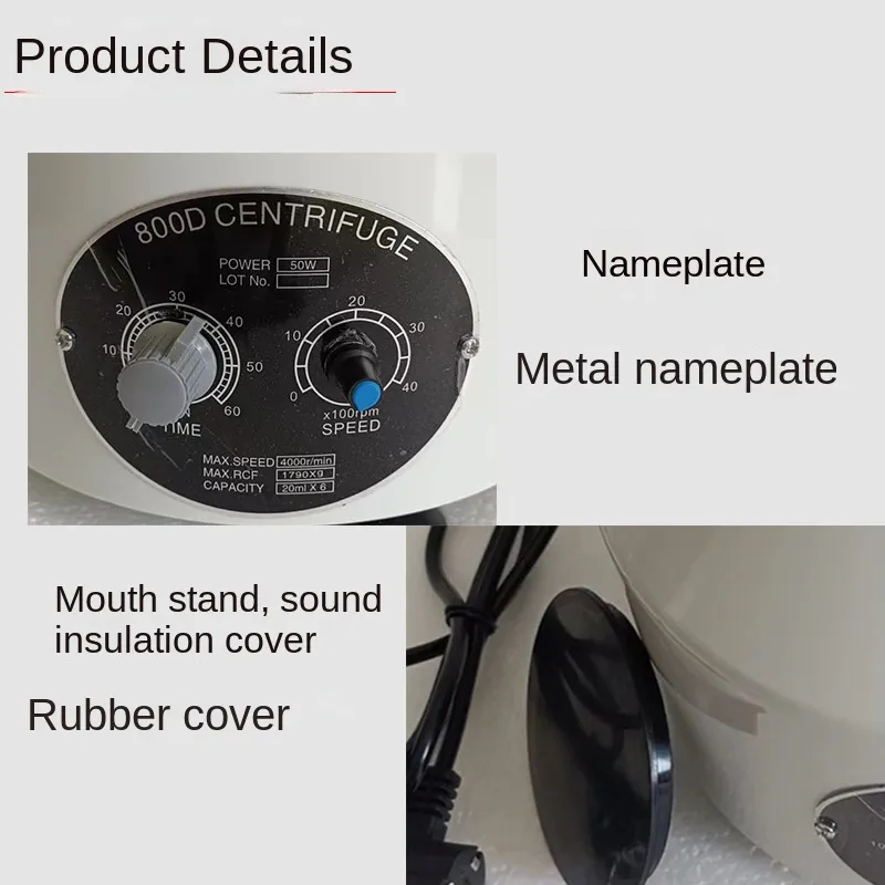 DHgate.com:2024 Portable Mini Electric PRP Centrifuge, 4000rpm Lab ...