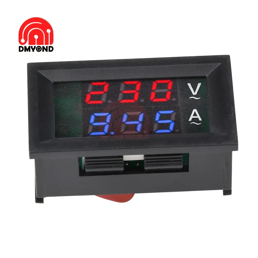 DHgate.com:Mini Digital Voltmeter Ammeter - Dual LED Display DC Voltage ...