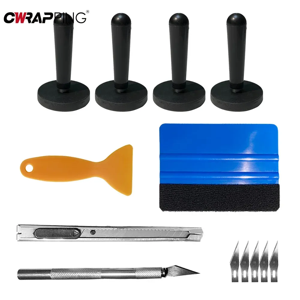 DHgate.com:13/12/9PCS Car Vinyl Wrap Tools Felt Scraper Carve Knife ...