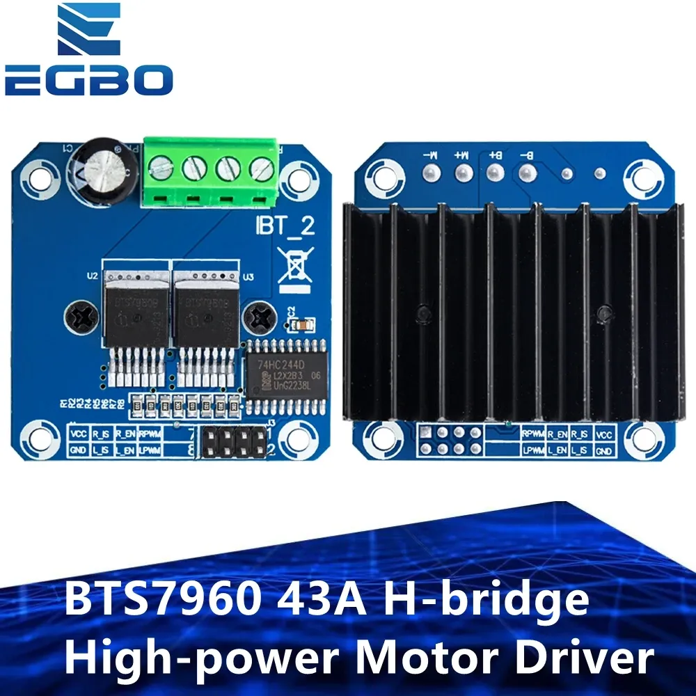 EGBO H-Bridge High-Power arduino stepper driver Module for Arduino - DIY Smart Car Current ...