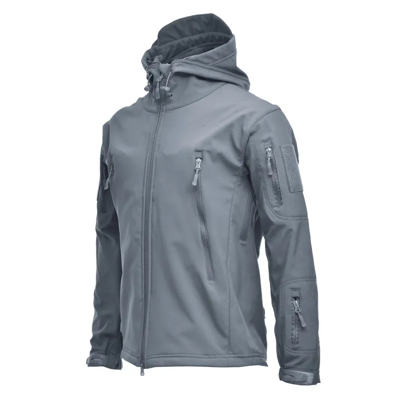 Tactical Winter Jacket for Men: Waterproof Windproof Outdoor Fleece ...
