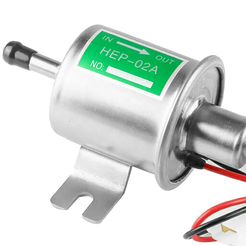 Universal 12V HEP 02A Fuel Transfer Pump Inline Electric Low Pressure ...