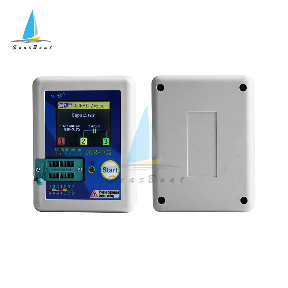 LCR TC1 LCR TC2 LCR TC3トランジスタテスターTFTダイオード三極容量メーターLCR ESRメーターNPN PNP MOSFETテスターマルチメーターを￥2,720 ...