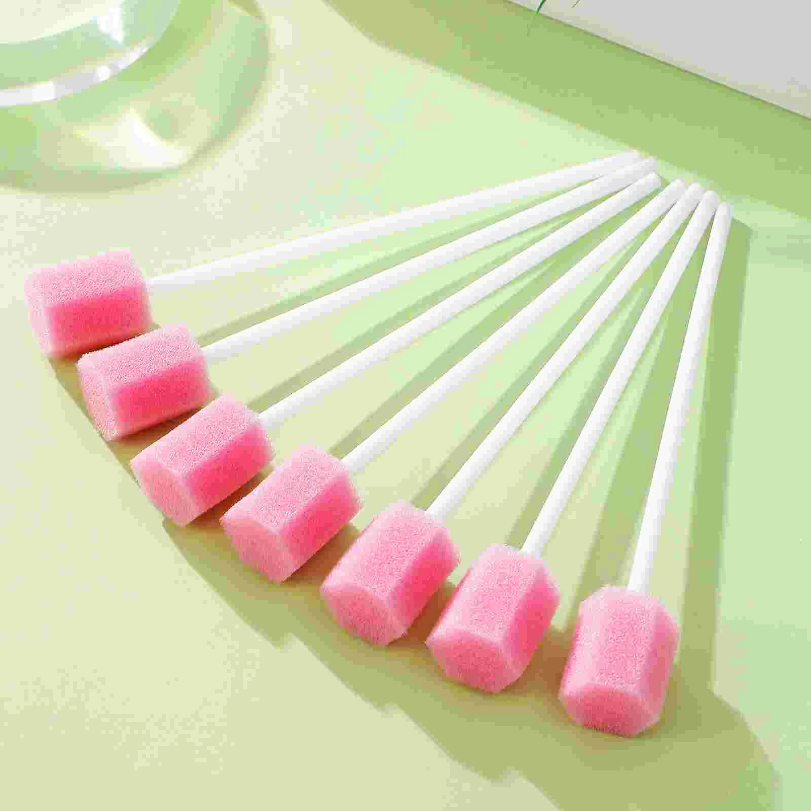 Swabs Mouth Oral Sponge Swab Cleaning Dental Care Disposable Foam ...
