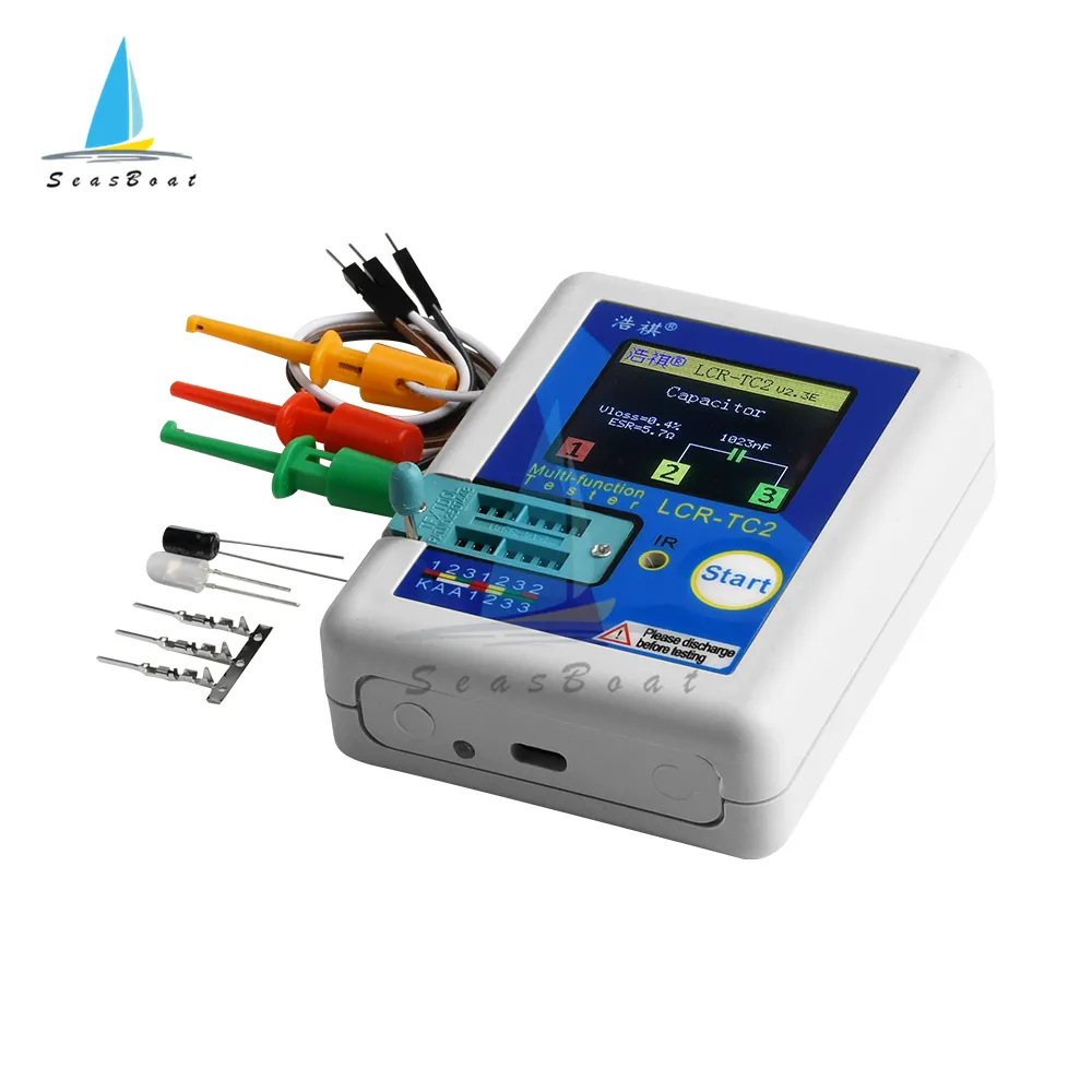 LCR TC1 LCR TC2 LCR TC3トランジスタテスターTFTダイオード三極容量メーターLCR ESRメーターNPN PNP MOSFETテスターマルチメーターを￥2,720 ...