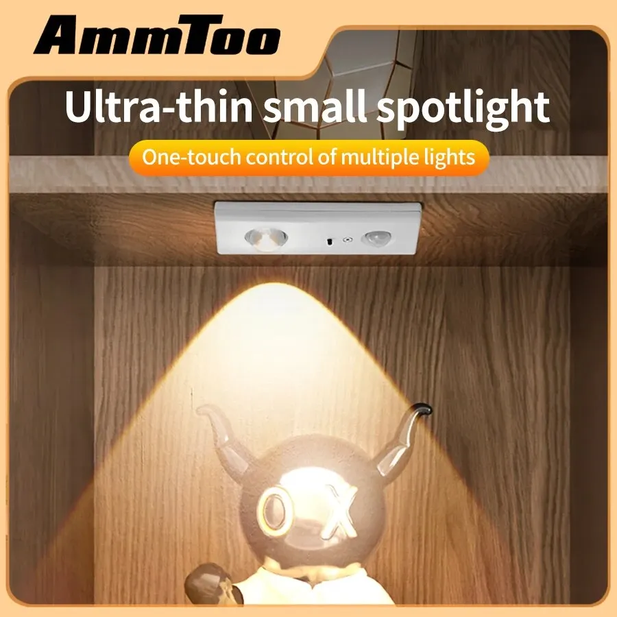 DHgate.com:USB Rechargeable Magnetic Night Light w/ Remote - PIR Motion ...