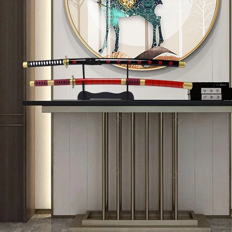 DHgate.com:2-Tier Katana Stand, Black Steel Floor Display Rack for ...