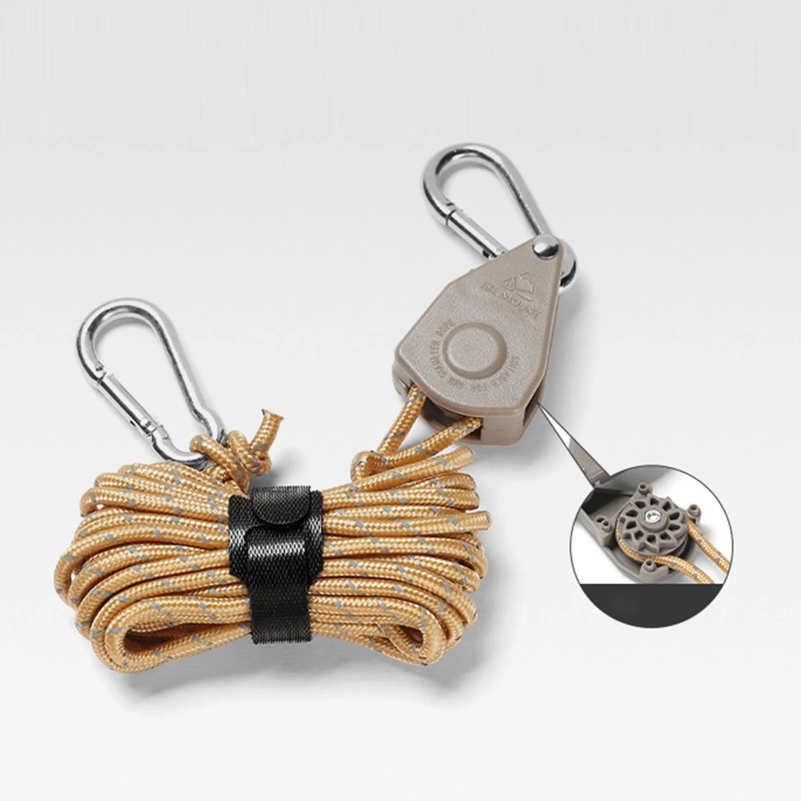 DHgate.com:"Tough Pulley Ratchets: Heavy-Duty Bungee Cord Tent Rope ...