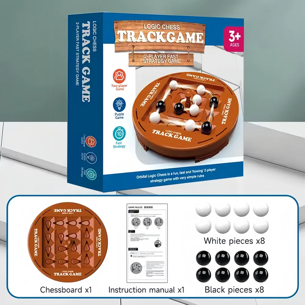 DHgate.com:2-Player Marble Strategy Game | Educational Logic Board Game ...