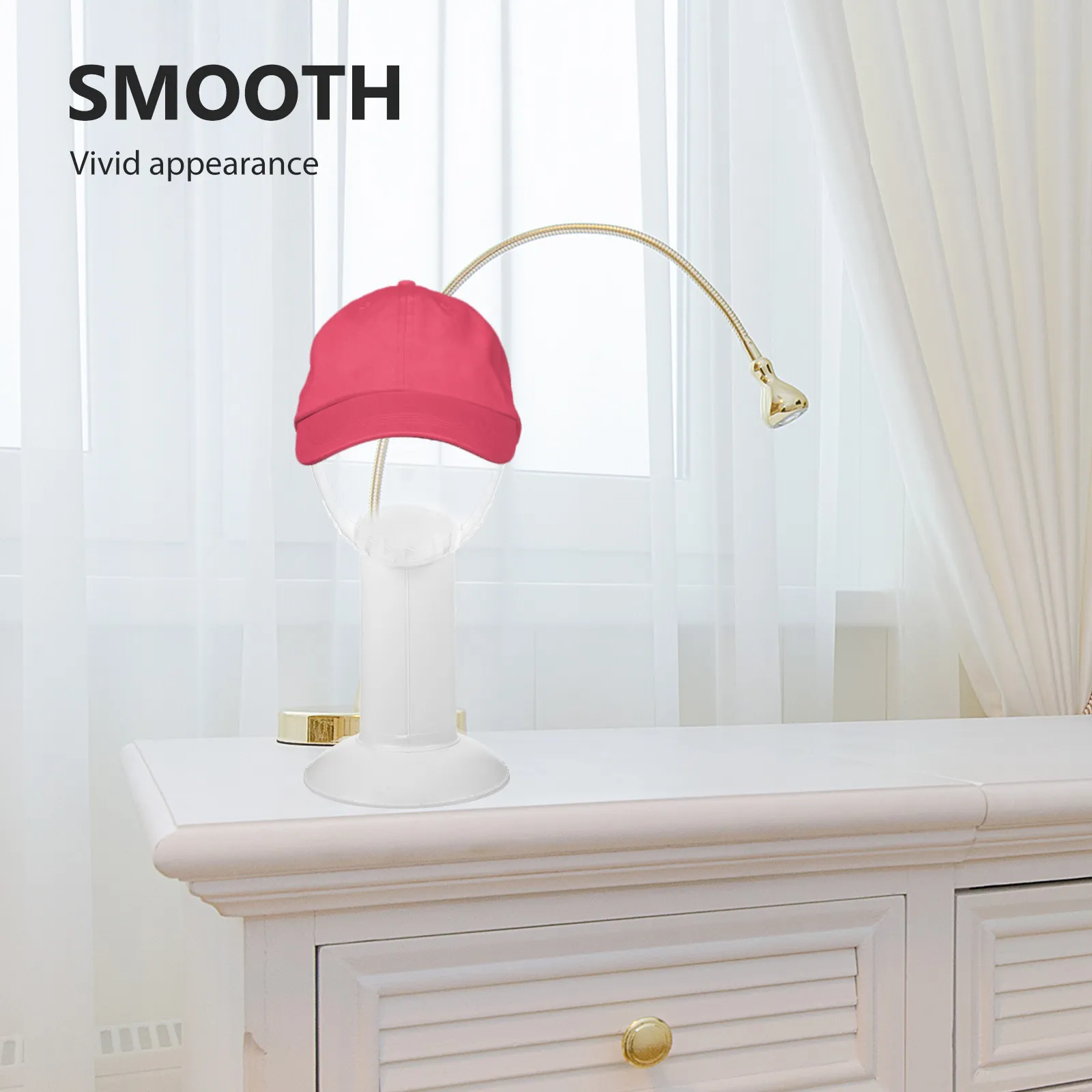 Inflatable Mannequin Head Stand Holder - Display Wigs, Multiple Caps ...