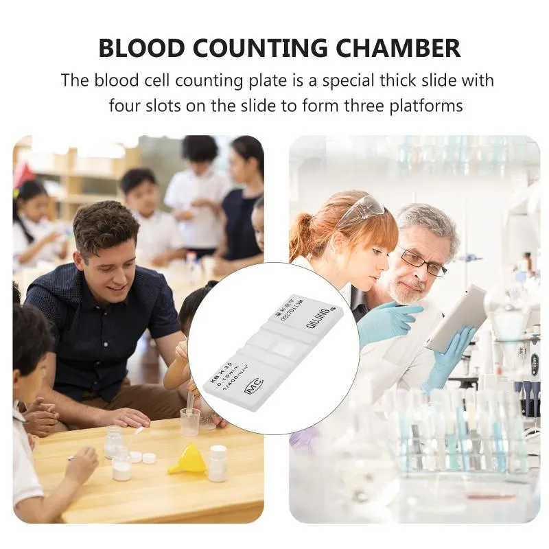 Hemocytometer White Blood Counting Chamber Cell Counting Chamber Kit ...