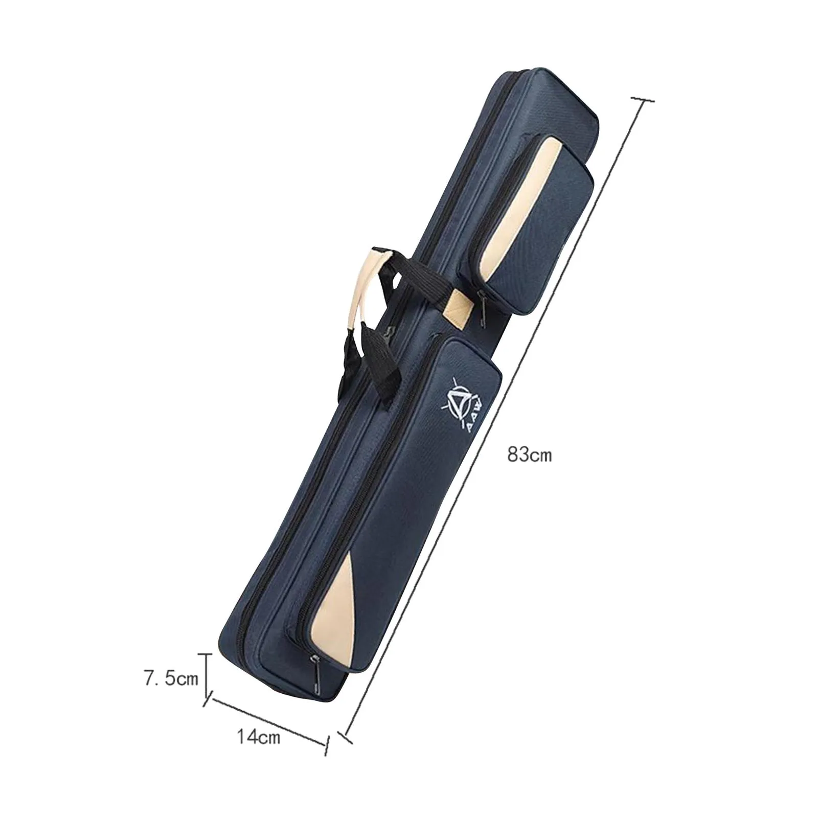 Premium Pool Cue Stick Bag Durable 1/2 Club Bag Protective Pouch For 9 ...