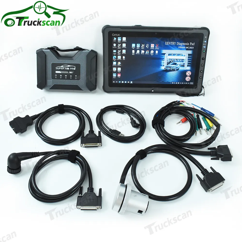 MB STAR C6 DOIP Diagnostic Tool with F110 Tablet for MB Automotive and ...