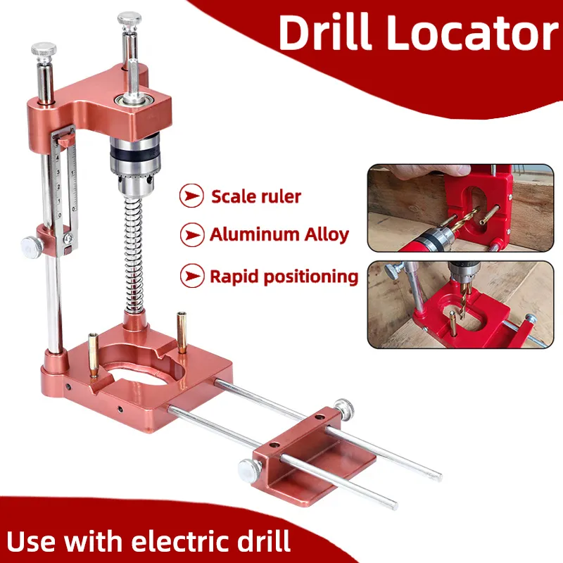 Adjustable Woodworking Pocket Hole Locator Kit with Forstner Drill Bit ...