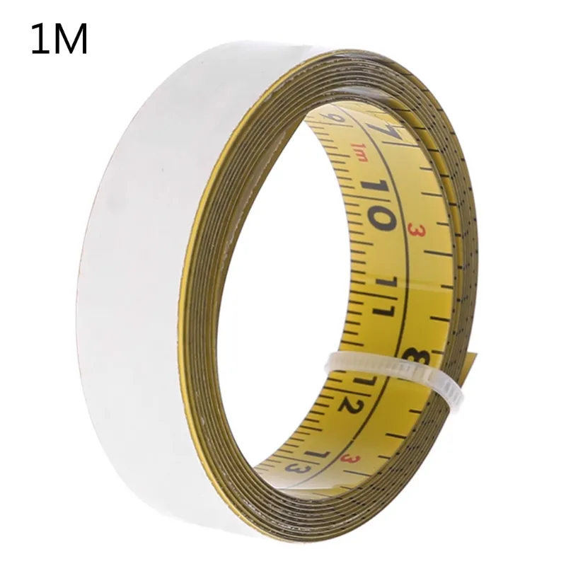 5M Self-Adhesive Portable Miter Track Tape Measure Metric/Steel from ...