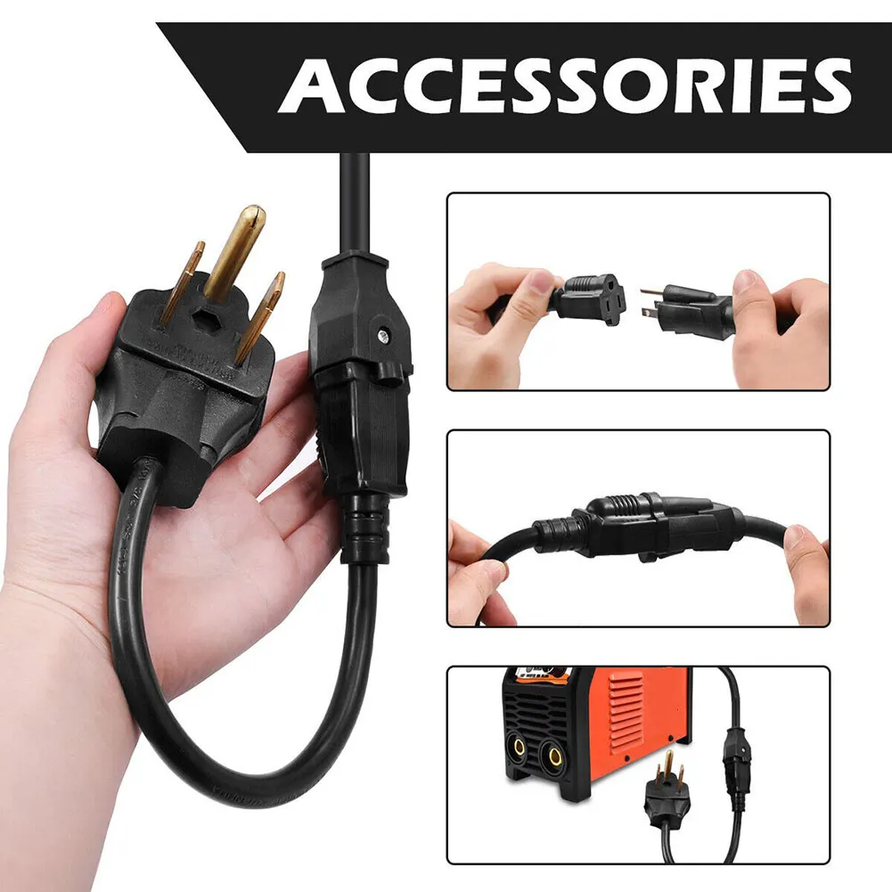 14AWG TIG MIG Welder Converter Cord - 110V to 220V Adapter Cable Wire ...